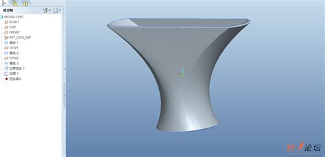 Proe 练习 Pro E 零件建模 野火论坛