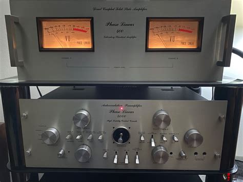 Phase Linear 400 And Phase Linear 4000 Preamp Seviced And Recapped For Sale Us Audio Mart