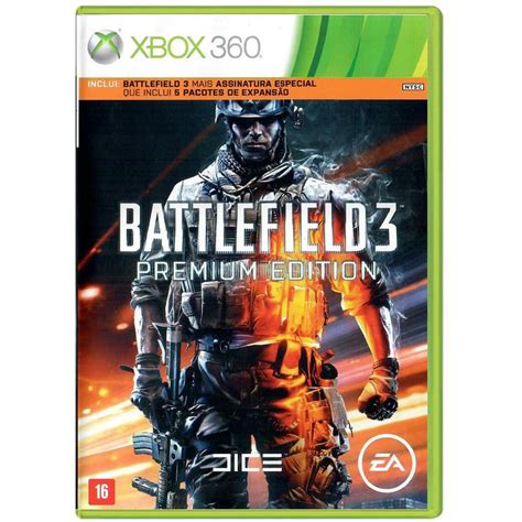 Battlefield 3 Premium Edition Xbox 360 Mídia Física