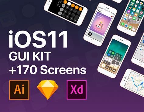 Ios11 Gui Kit Behance