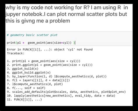 Solved Why Is My Code Not Working For R I Am Using R In Chegg