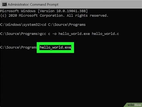 comment compiler un programme en c avec le compilateur gnu gcc