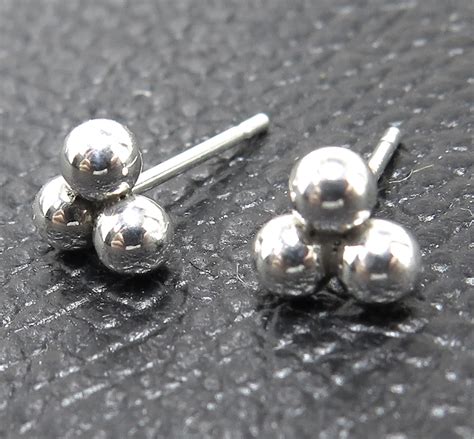 シルバー ボールピアス パーツ 3丸玉3mm Sv925 （50ペア）