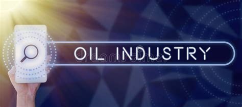 Text Caption Presenting Oil Industry Business Concept Exploration