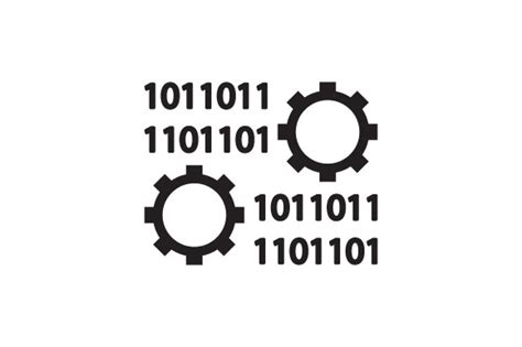 Binary Code Programming Icon Graphic By Anwar Bd Creative Fabrica