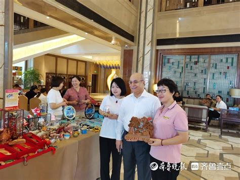 60多种特色产品亮相泰安精品旅游商品和文创产品展销会活动泰山文旅