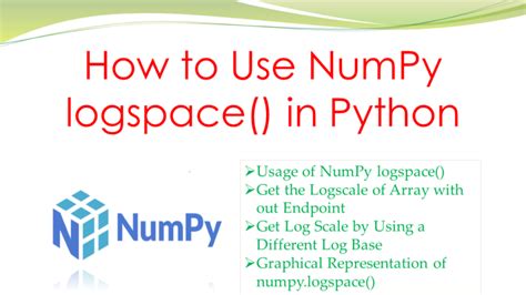 How To Use NumPy Logspace In Python Spark By Examples