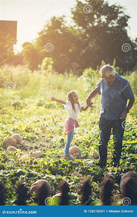 Grandpa This Day Is Wonderful Stock Image Image Of Fruit Female