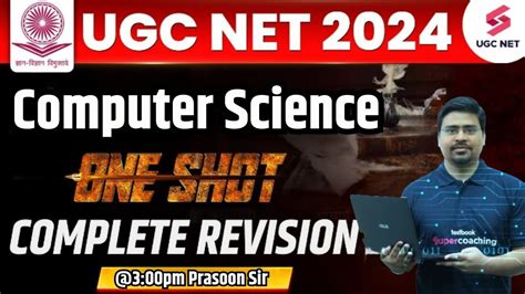 Ugc Net 2024 Computer Science Computer Science Complete Revision Ugc Net Revision Prasoon