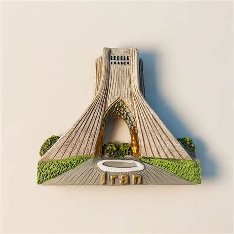 Iran Tehran Azadi Tower Fridge Magnet Souvenirmagnetshop