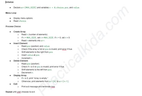 Dsu Data Structure Using C 313301 Manual Practical No1 Answer