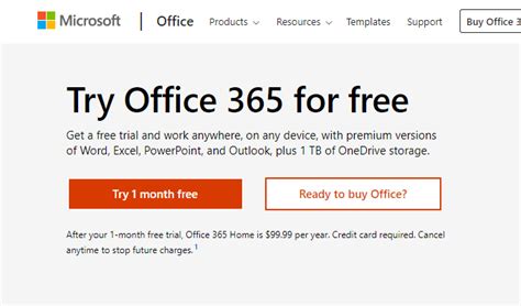 30 Day Free Trial Microsoft Office 365 Personal Brooklynptu