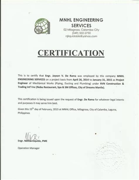 Cmp Certificate Pdf