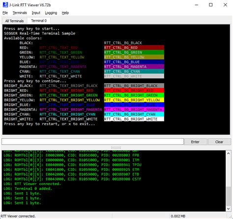 J Link Rtt Viewer Segger Knowledge Base