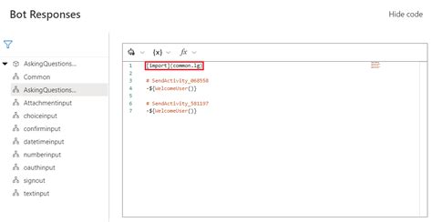 Language Generation In Bot Framework Composer Microsoft Learn Language Business Logic