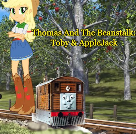 Thomas And The Beanstalk Toby And Applejack Cover By Avilmig On Deviantart
