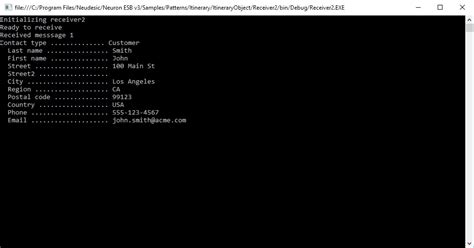 Itinerary Peregrine Connect