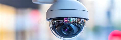 Modern Security Camera Ensuring Safety Protecting Privacy And