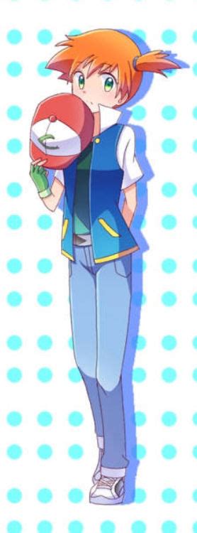 Misty In Ashs Clothes By 9ppo On Deviantart
