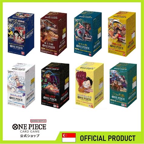 Bandai One Piece Card Game Romance Dawn Op 06op 07op 08op 09prb 01