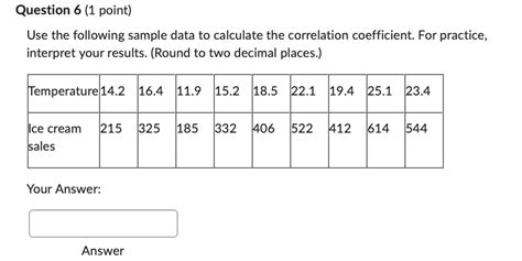 Solved Using Excel Calculate And Match The Following Chegg Com