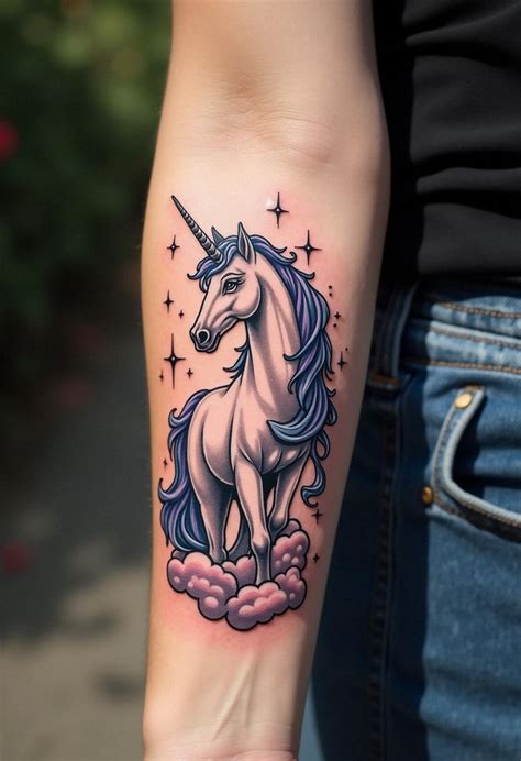 Magical Unicorn Tattoo Ideas