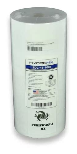 Filtro O Cartucho Sedimentos 45x10 5m Hydronix Sdc 45 1005 Mercadolibre