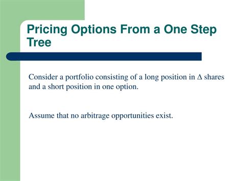 Ppt N Period Binomial Option Pricing Model Powerpoint Presentation