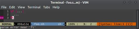 Code Syntax Checking Using Highlighting Vi And Vim Stack Exchange