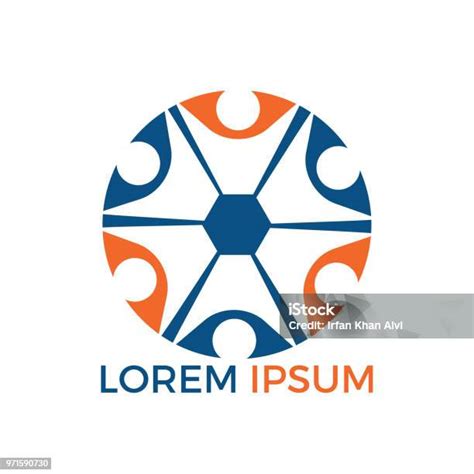 커뮤니티 추상적인 벡터 디자인입니다 행복 한 사람들 벡터 디자인 경제에 대한 스톡 벡터 아트 및 기타 이미지 경제 계약서 공동체 Istock