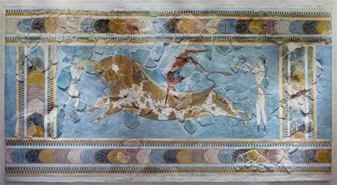 Smarthistory Bull Leaping Fresco From The Palace Of Knossos