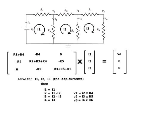 creating a dc resistor network matrix electrical engineering stack