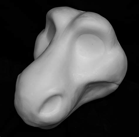 Angel Dragon Foam Head Base For Costumes Mascots And Fursuits