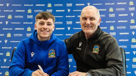 Chris Mckee Signs New Contract Linfield Football Club