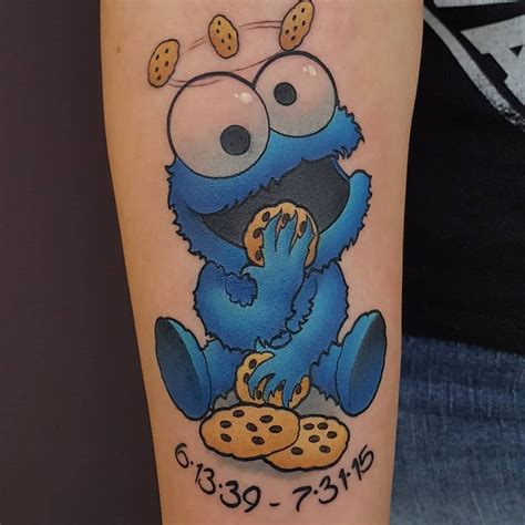 Cookie Monster Tattoo Ideas Design Talk