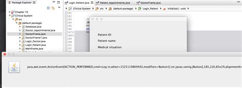 Java How To Fetch A Row From Database And Display It In Gui Eclipse