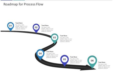 Roadmap Converging Slide Team