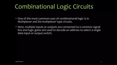 Combinational Logic With Multiplexers And Decoders Pptx Programming