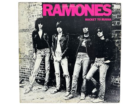 Just Added Ramones Rocket To Russia Vinyl Record Album