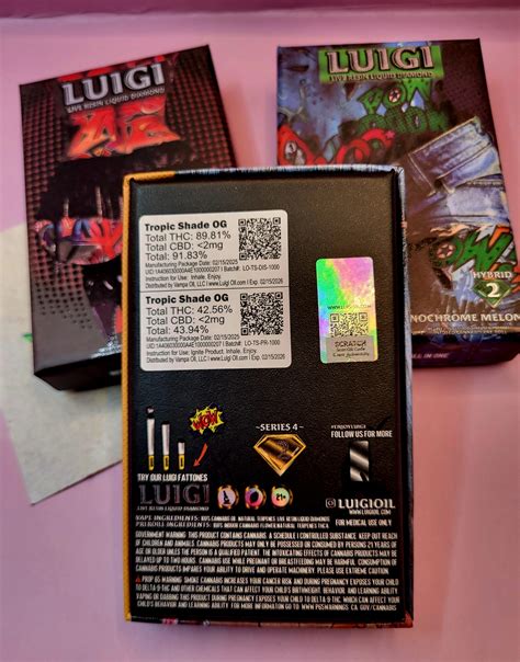 Luigi Combo Pack 2g Cart And Pre Roll Plus A Bonus Top Shelf Pre Roll