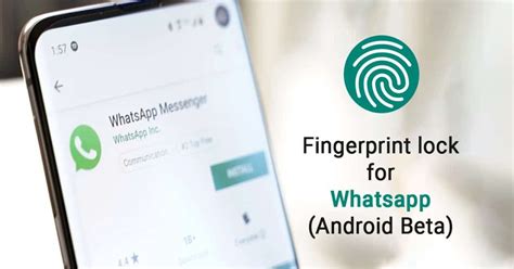 How To Lock Your Whatsapp Chats With Fingerprints Whatsapp Feature