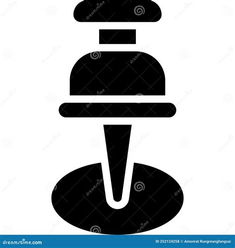 pushpin icon location map and navigation vector stock vector