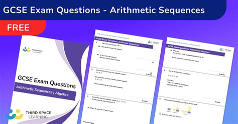 Arithmetic Sequence Exam Questions Gcse Maths [free]