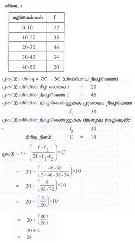 பயிற்சி 8 3 புள்ளியியல் முகடு எண்ணியல் கணக்குகள் பதில்கள் மற்றும் தீர்வுகள் புள்ளியியல்