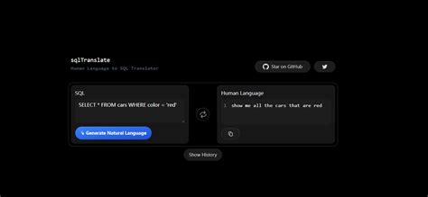 一款利用人工智能将自然语言查询转换为 Sql 代码的互译工具 Sql Translator Csdn博客