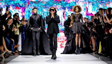 Michael Cinco Stuns Middle East Fashion Week With Monet Inspired Ready
