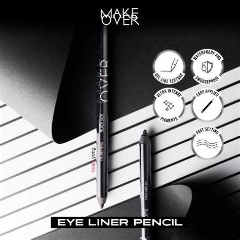 Jual Make Over Eye Liner Pencil Makeover Shopee Indonesia