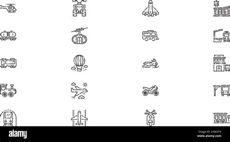 Vehicles Transport Icons High Quality Vector Icons Collection With