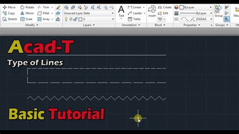 How To Make A Custom Linetype Types Of Line Autocad Tutorials Artofit