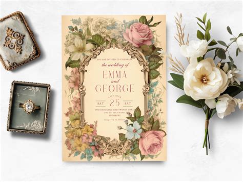 Victorian Wedding Invitations